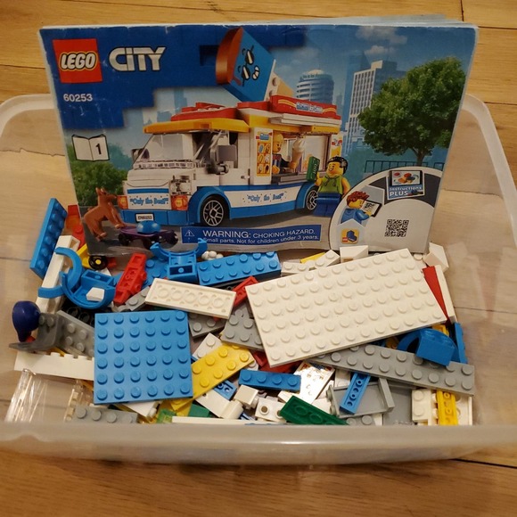 Lego | Toys | Lego City Ice Cream Truck Partial Set | Poshmark